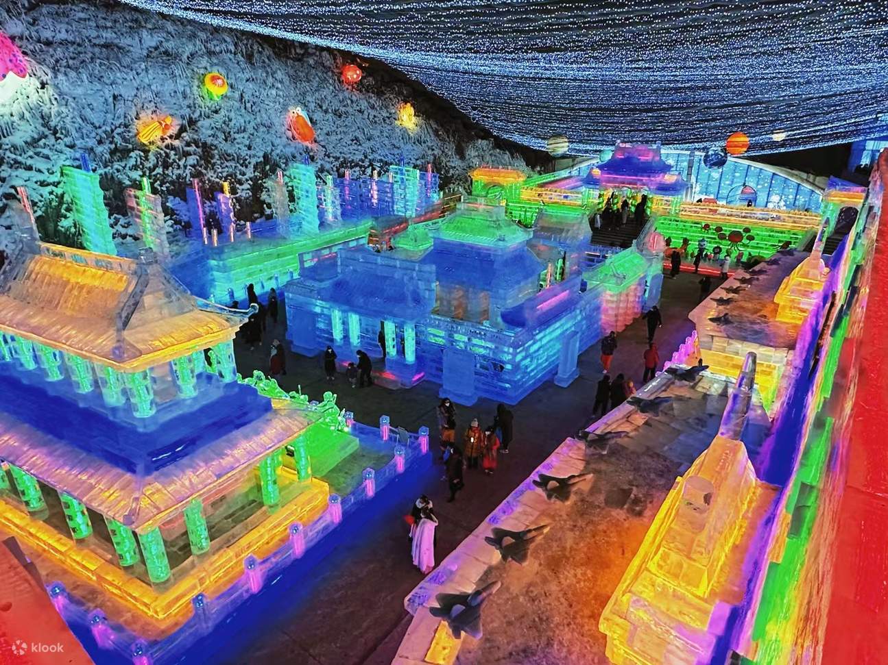 Beijing Longqing Gorge Ice and Snow Festival + Badaling / Ming Tombs ...